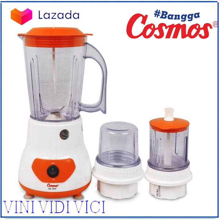 BLENDER COSMOS CB172P Kapasitas 1 liter 2 IN 1 - Body Plastik | Lazada ...