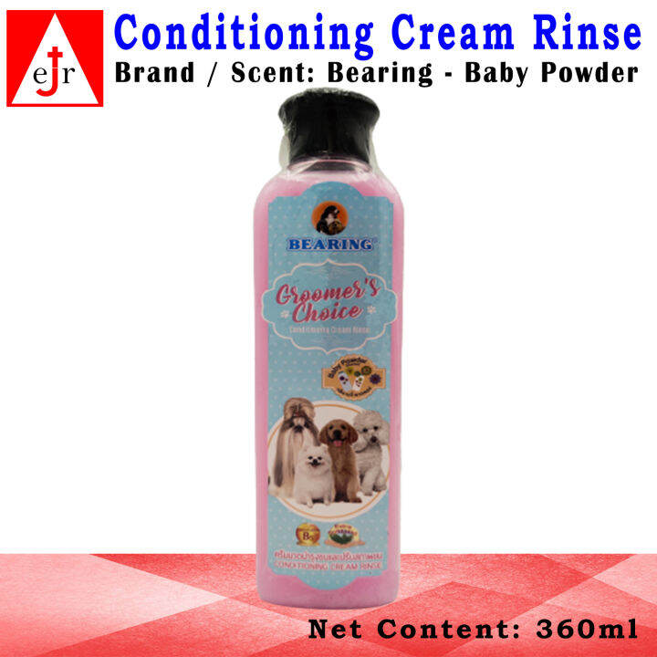 eJr Store - Bearing Groomer's Choice Conditioning Cream Rinse for Dogs ...