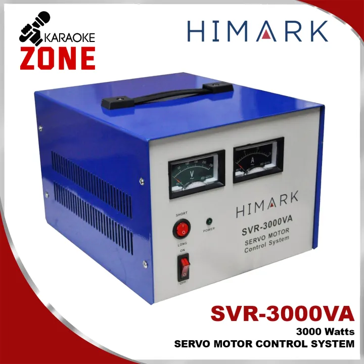 Himark SVR 3000VA AVR / 3000W / Servo Motor type / Automatic Voltage ...