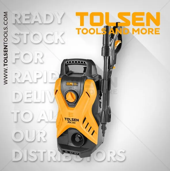 Tolsen Tools , High Pressure Washer 70-105 bar 1400W -79588 | Lazada Singapore
