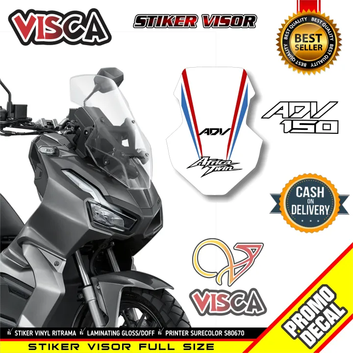 Stiker Visor Adv 150 Sticker Adv 150 Stiker Motor Adv 150 Stiker Visor ...
