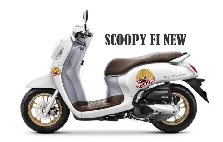 STRIPING STIKER LIS HONDA SCOOPY MODEL GAMBAR KAPAL API | Lazada Indonesia