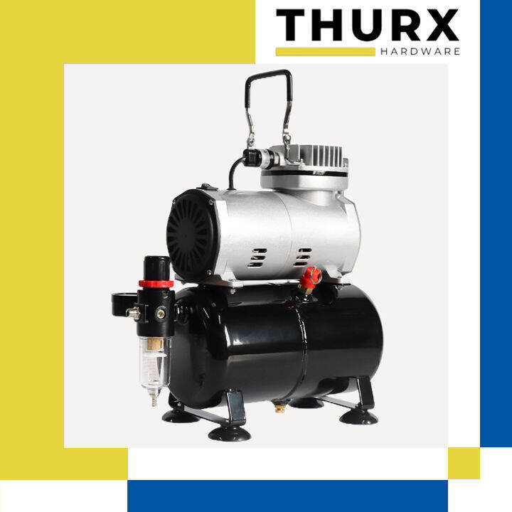 Thurx Airbrush Compressor TC-20T Professional Air Brush for Hobbies DIY Make Up CE GS ROHS ...