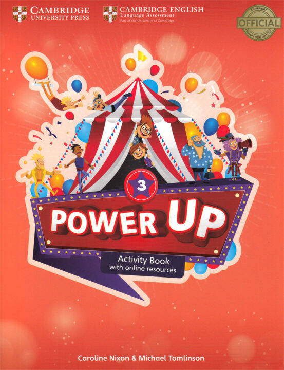 POWER UP 3:ACTIVITY+ONLINE RESOURCE&HOME BOOKLET BY DKTODAY | Lazada.co.th