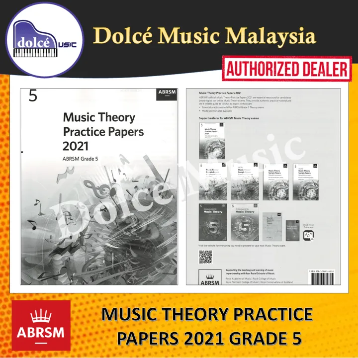 ABRSM - Music Theory Practice Papers 2021 Grade 5 | Lazada