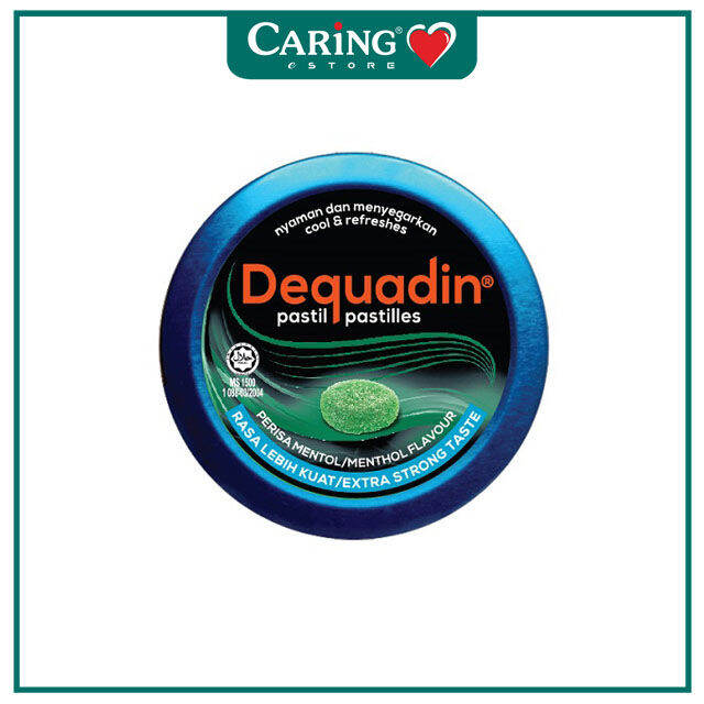 DEQUADIN PASTILLE XT STG MENTHOL 46G | Lazada