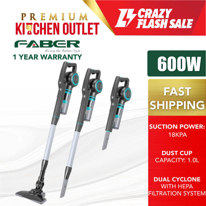 Faber 600W Handheld Vacuum FVC D-CYCLONE 600 | Lazada