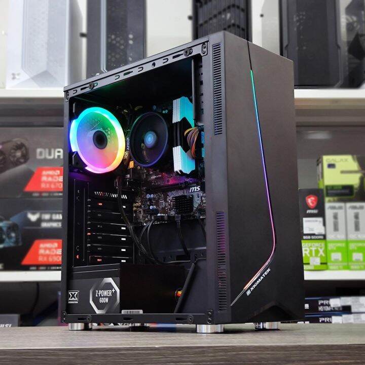 คอมประกอบ Computer Set AMD RYZEN 5 4500 RX 470 8GB Cores : 6 Threads ...