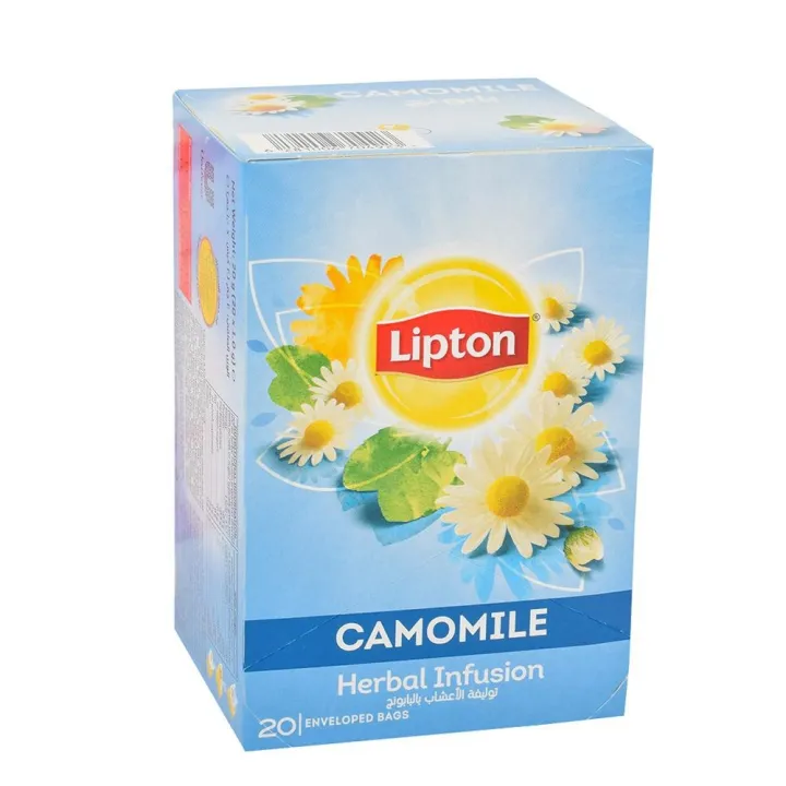 Lipton Herbal Infusion Chamomile 20's Teabags | Lazada PH
