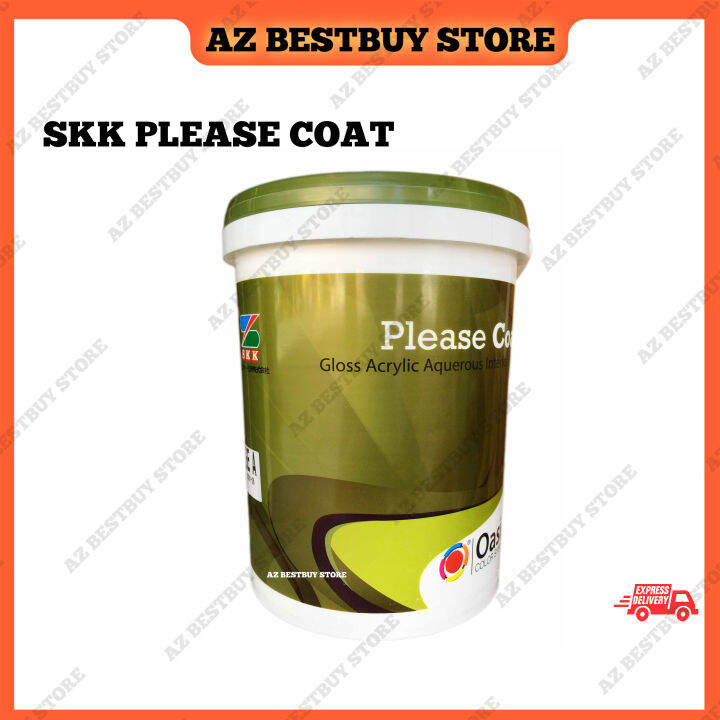 [CUSTOM COLOR] 15L SKK Paint Please Coat Interior High Gloss Finishing ...