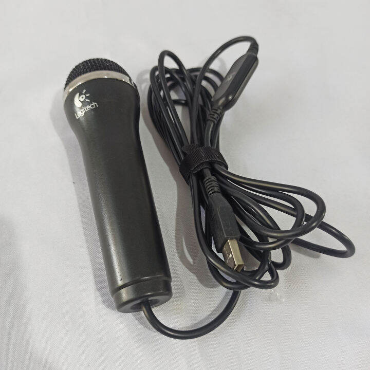 Original Logitech Microphone Mic Controller For Ps2 Ps3 Xbox360 Wii ...