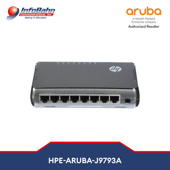 Clearance Sale: HPE Aruba 8-Port Switch J9793A Networking (J9793A ...