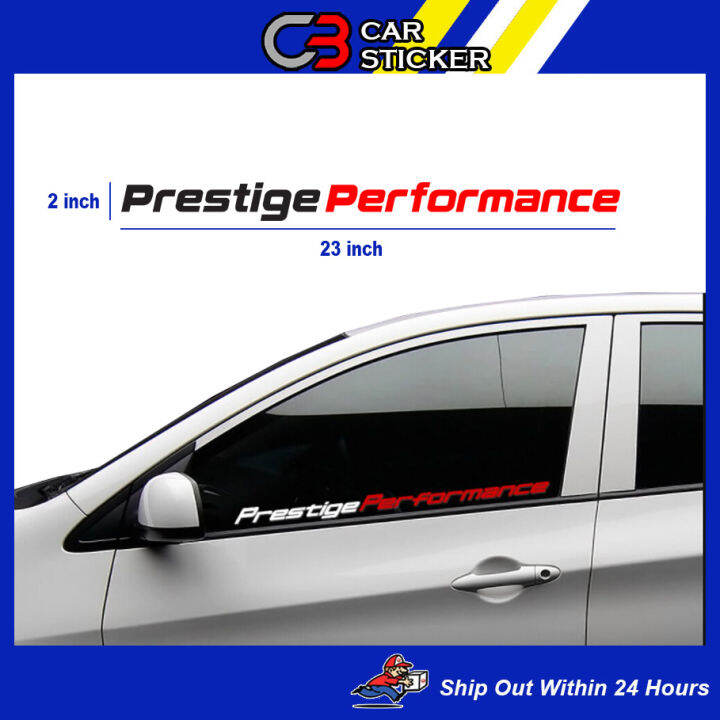 Prestige Performance Car Sticker / cs729 | Lazada