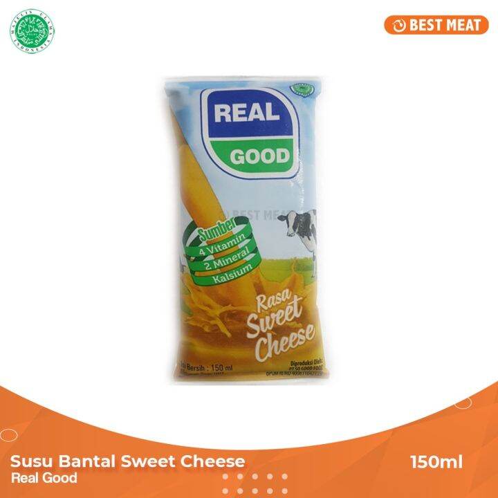 Susu Bantal Real Good UHT Sweet Cheese 150 ml - Susu UHT Lezat Bergizi ...