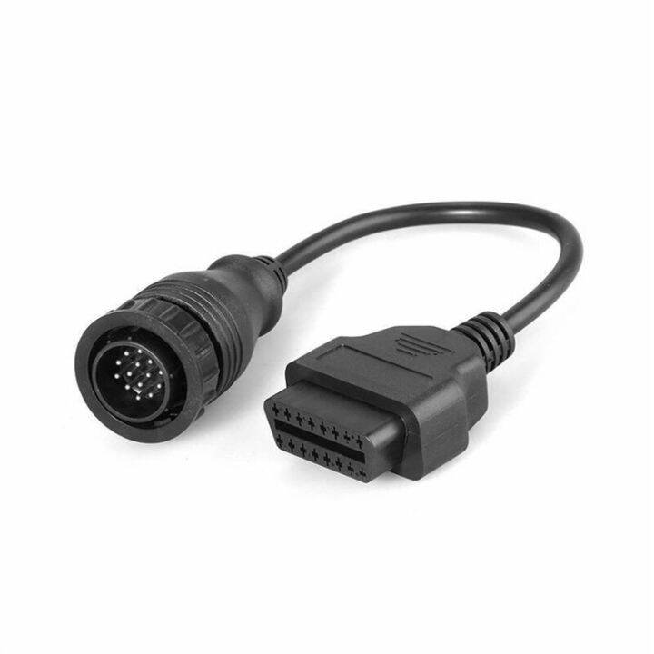 14 Pin to 16 Pin OBD2 Adapter Diagnostic Connector Cable for Mercedes ...