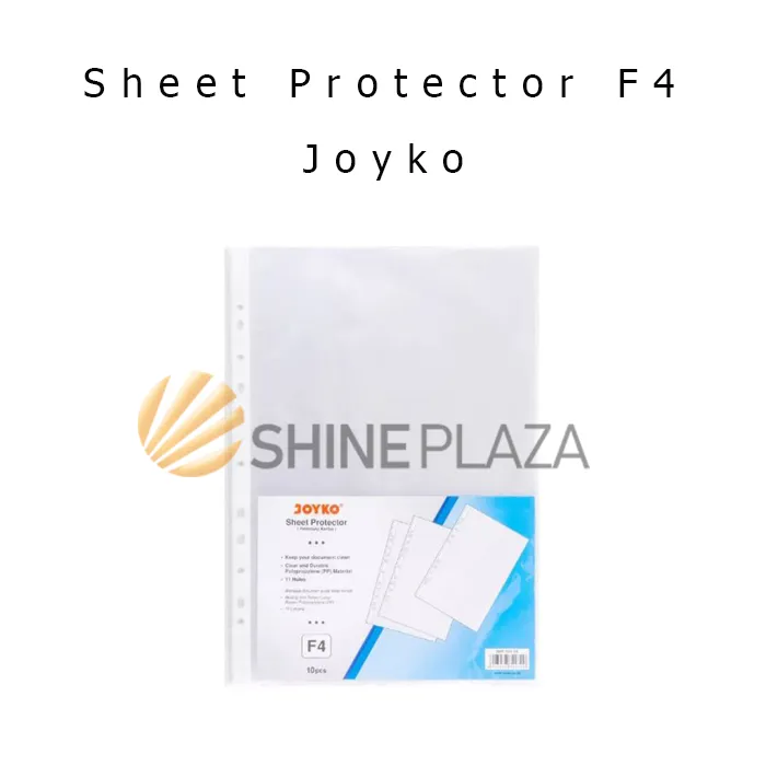 Sheet Protector F4 Joyko - Plastik PP Pocket F4 Joyko SHP-202 | Lazada ...
