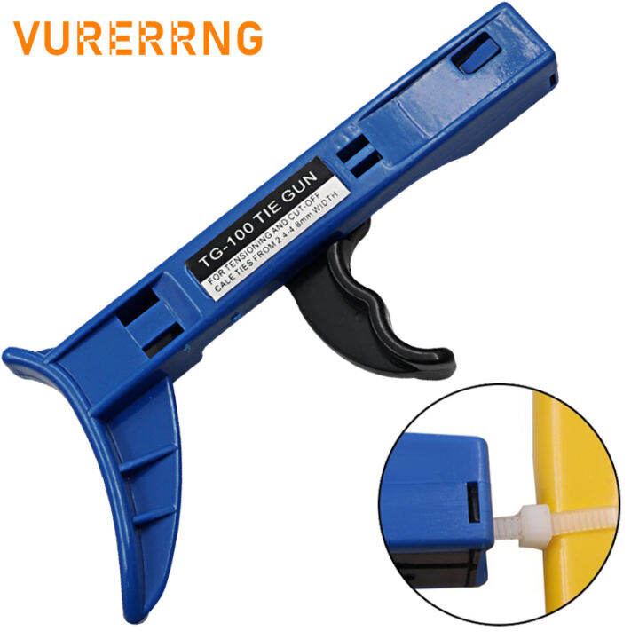 TG-100 Cable ZIP Ties Fastening and Cutting Tool Special for Cable Tie ...