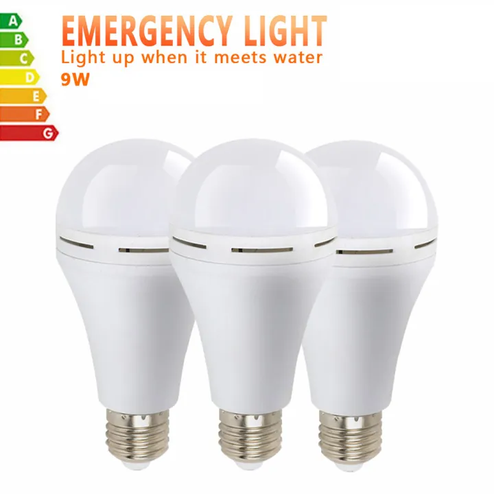 Emergency LED Bulb 9W Emergency Light Bulbs Battery Backup Emergency ...