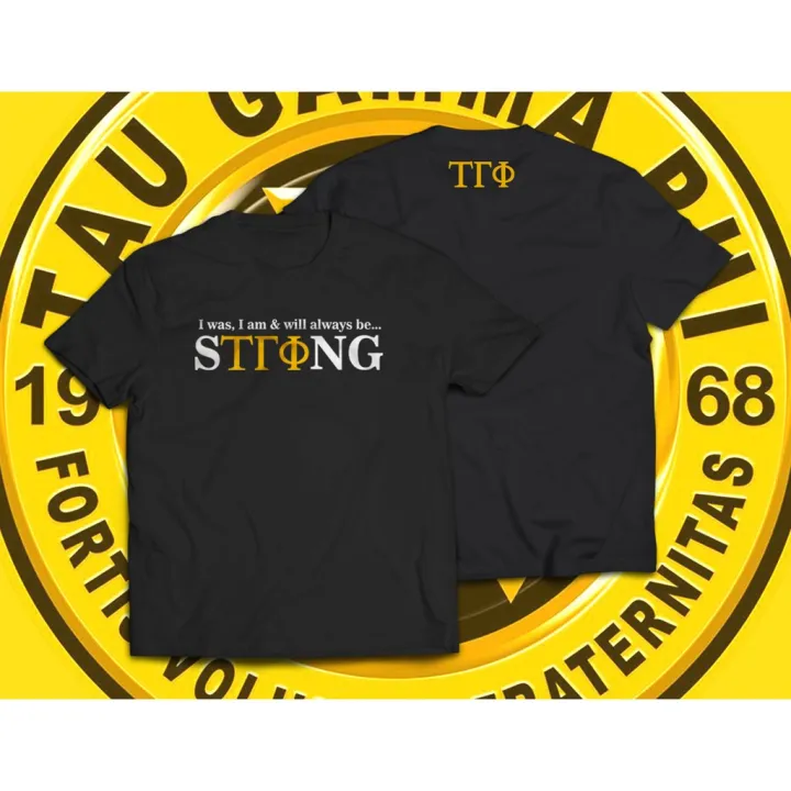 tau gamma phi triskilion frat shirt Strong with free sticker decals ...