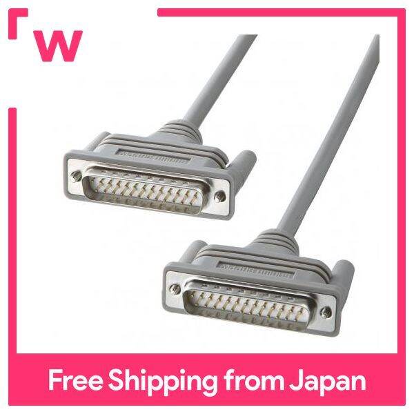 SANWA SUPPLY RS-232C cable (25pin/cross, asynchronous communication) 1 ...