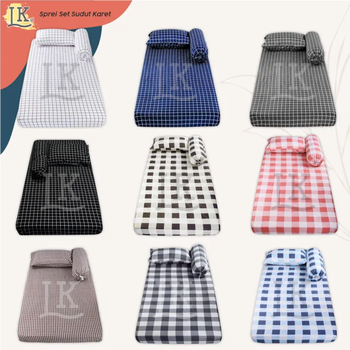 Sprei single (80x200) - Sudut Karet TINGGI 15/20CM | Lazada Indonesia