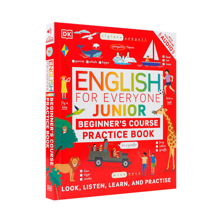 milu English for Everyone Junior Beginner s Course practice book หนังสือฝึกหัดหลักสูตรภาษาอังกฤษ ...
