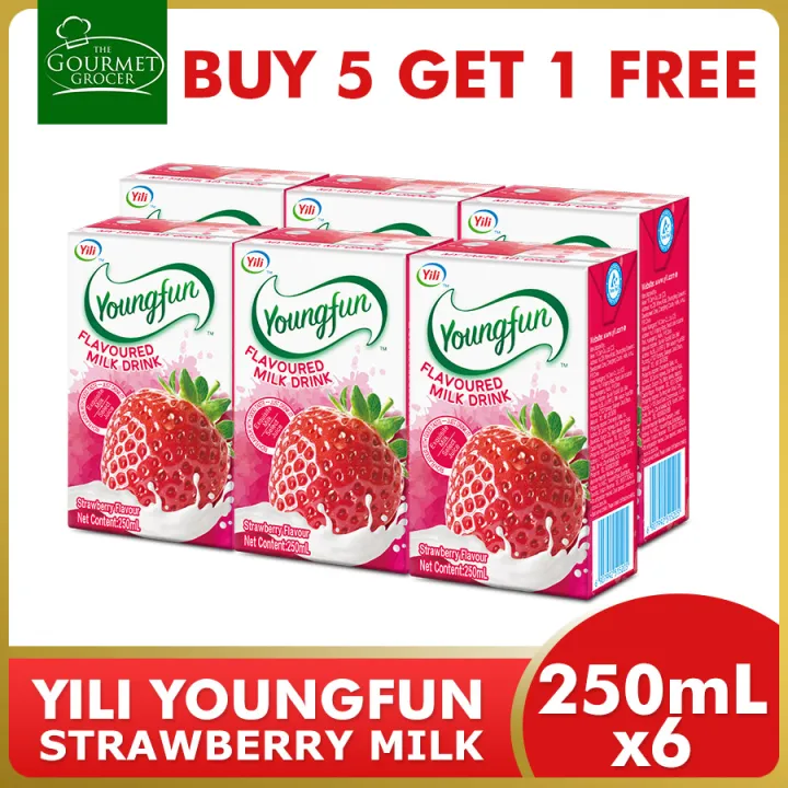 Yili Youngfun Strawberry x6 | Lazada PH