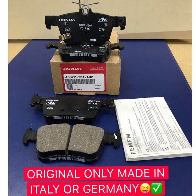 ORIGINAL HONDA CIVIC FC TEA TBA 1.5L VTEC TURBO & 1.8 N/A (2016) REAR ...