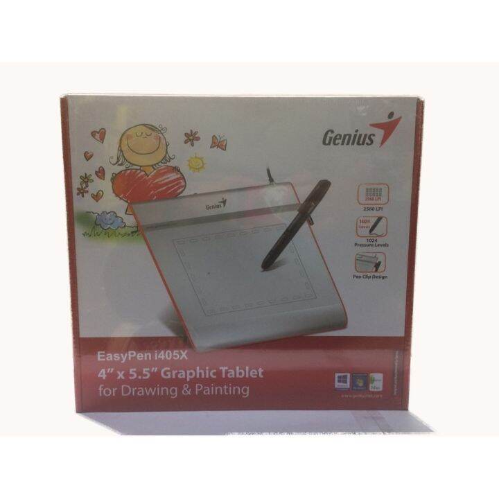 เมาส์ปากกา Genius EasyPen i405X 4"x5.5" Graphic Tablet | Lazada.co.th