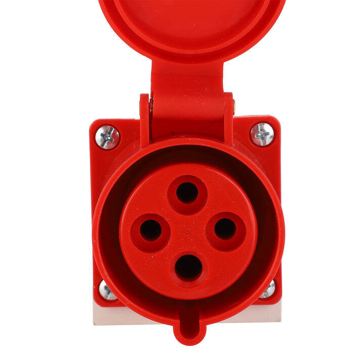 32A 3 Phase Socket IP44 Industrial Plug Socket IP44 Generator Socket ...
