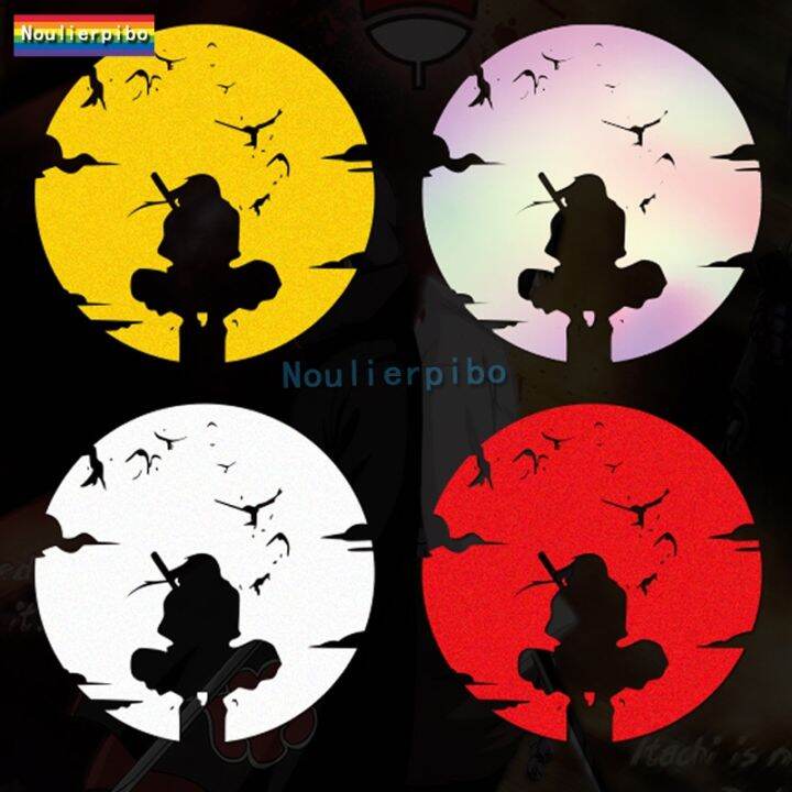 【NEW】 Personality Anime Car Stickers Akatsuki Uchiha Itachi PVC Car ...