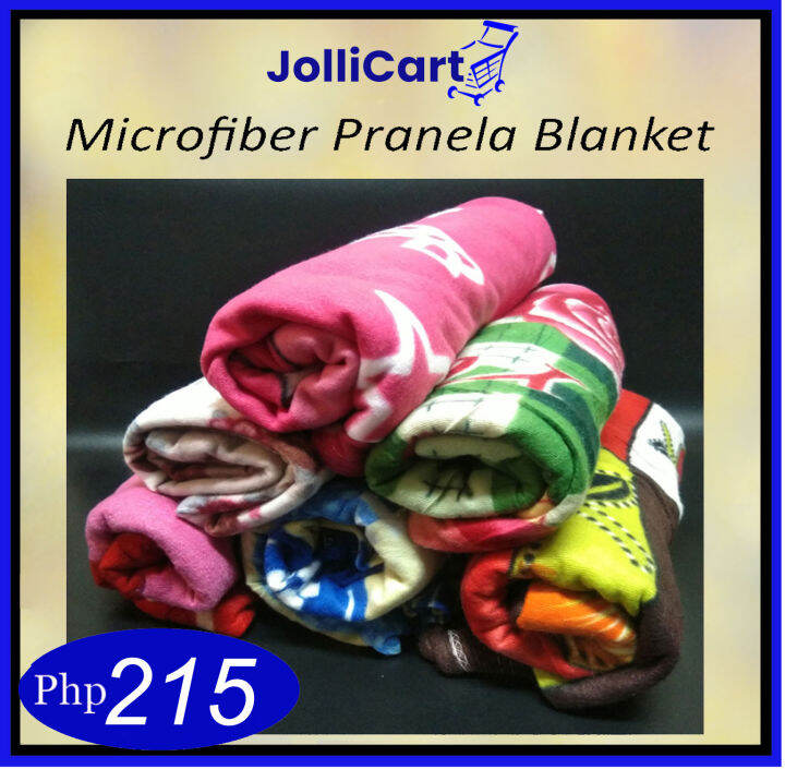 JolliCart 1pc Wool/Pranela Blanket kumot Thin/Manipis | Lazada PH