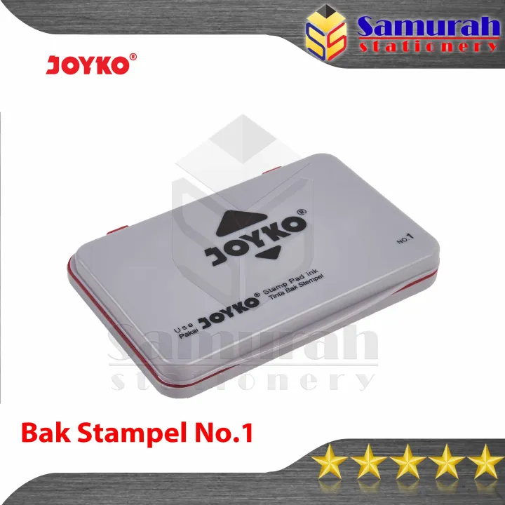 Stamp Pad Polos Joyko No. 1 Besar / Bantalan Stampel Pcs / Bak Stempel ...