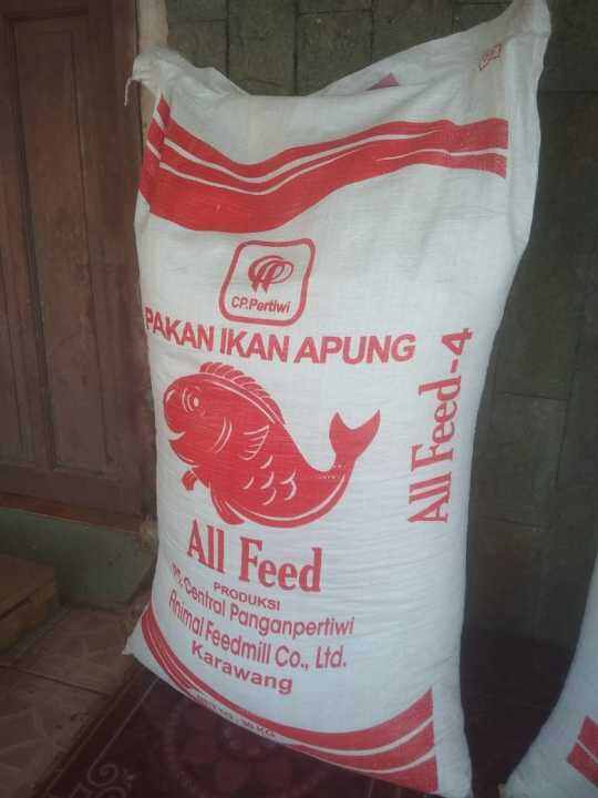 PAKAN IKAN LELE ALL FEED 4 REPACK 10 Kg | Lazada Indonesia