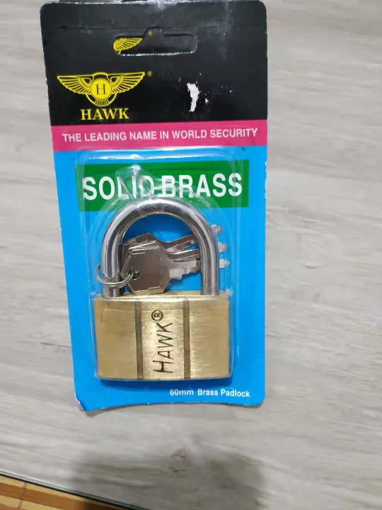 hawk Industrial Brass Padlock (20mm - 60mm) | Lazada PH