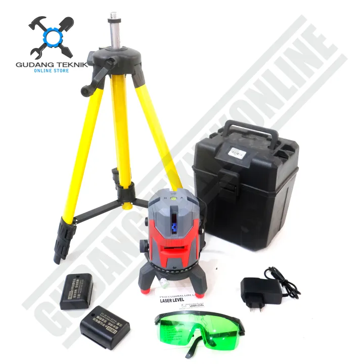 Waterpass Laser Line Level CORDLESS MODERN / Waterpas Garis Laser ...
