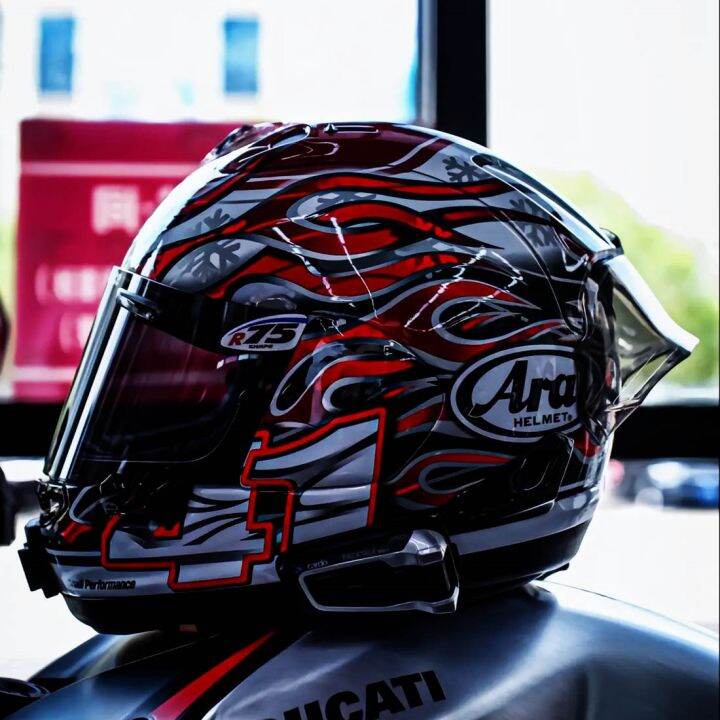 Helmet gear Arai rx7x big rear spoiler | Lazada PH