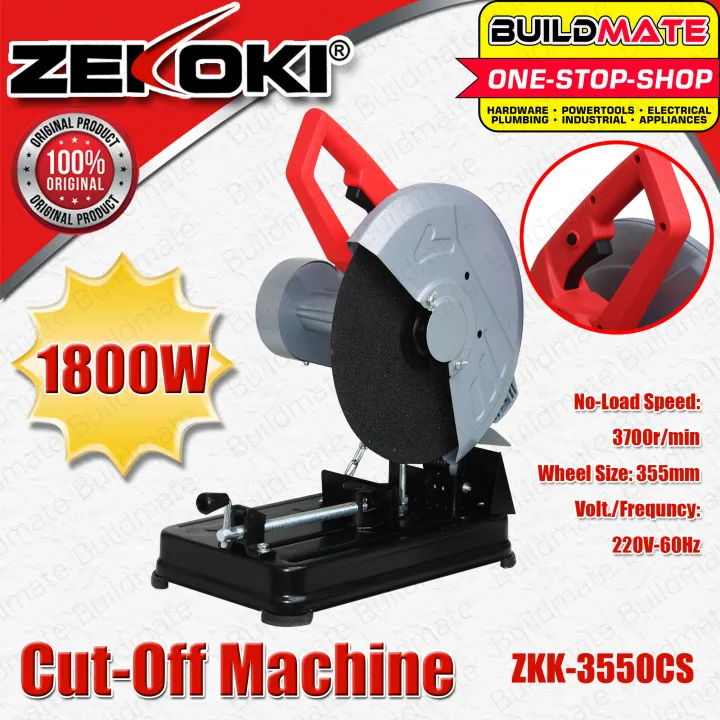 ZEKOKI JAPAN 355mm 14" Inches Cut Off Machine Cutting Chop Saw Belt ...