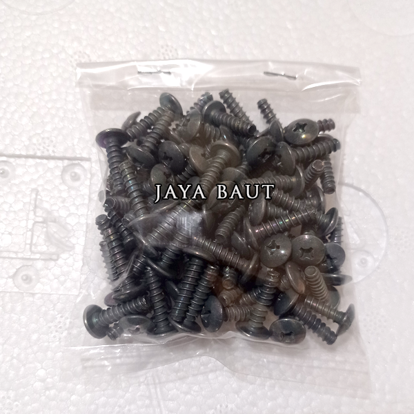 50 Pcs Baut Klip Body Motor Vario Beat 4x16 Baut Klip Baut Body Vario ...