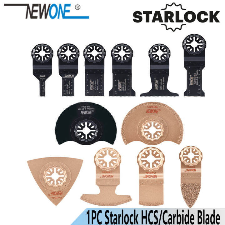 NEWONE 1Pc HCS Carbide Starlock Oscillating Tools Saw Blades Multi-Tool ...