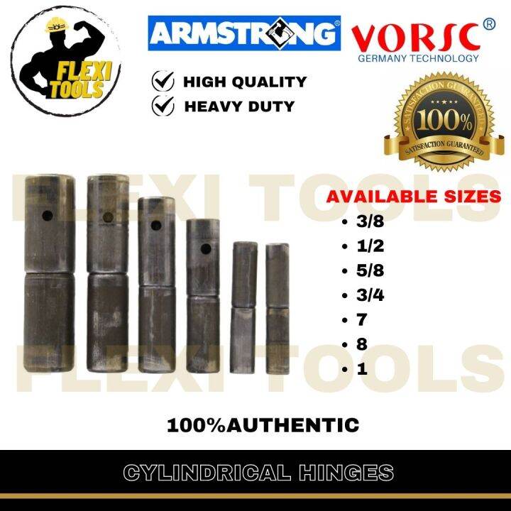 CYLINDRICAL HINGES (sizes: 3/8, 1/2, 5/8, 3/4, 7/8.1) | Lazada PH