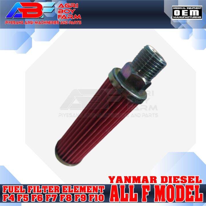 Fuel Filter Element F4 F5 F6 F7 F8 F9 F10 ALL F- Model Yanmar Diesel ...