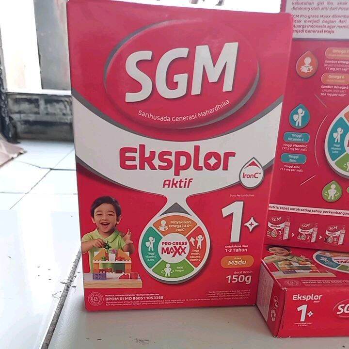 SUSU SGM EKSPLOR AKTIF 1 PLUS 150GRAM | Lazada Indonesia