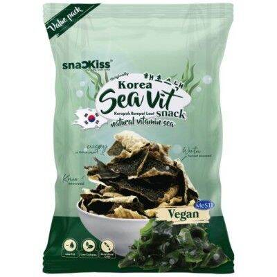 Seaweed Snack Crunchy Korea Sea-Vit 400g | Keropok Rumpai Laut 400g ...