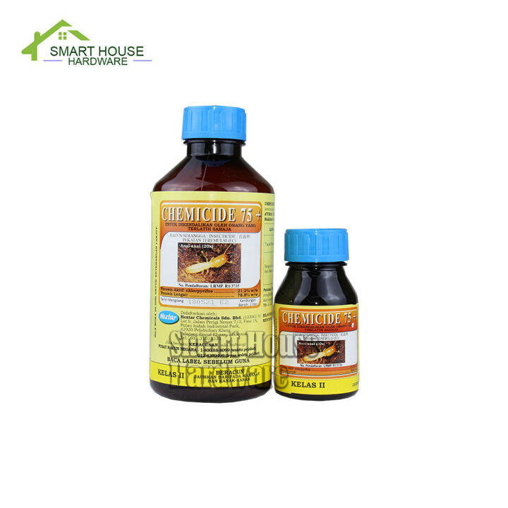 1L/250ML Chemicide 75+ Chemicide Termite Pest Control /Ubat Anai Anai ...