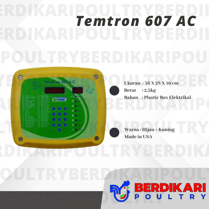 Temptron/ Temtron 607 AC / Alat Kandang | Lazada Indonesia