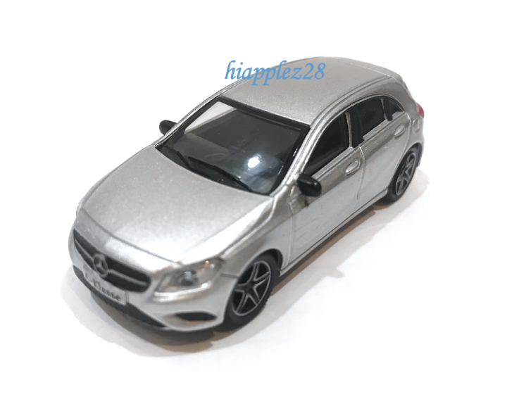 1:64 A-CLASS W176 SILVER Genuine Mercedes-Benz (ORIGINAL) B66960179 ...