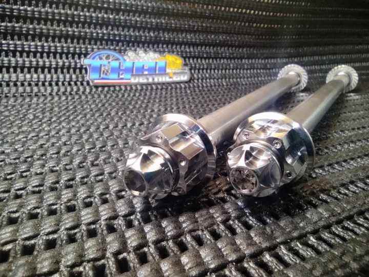 CNC Front and Rear Axle for Wave 125 | Lazada PH