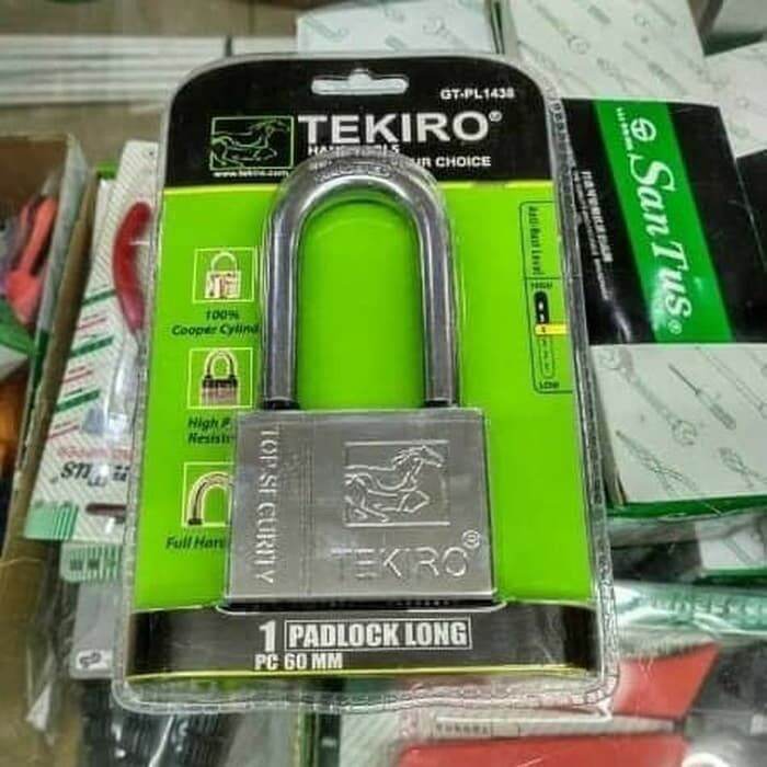GEMBOK PANJANG 60 mm TEKIRO / PADLOCK LONG | Lazada Indonesia