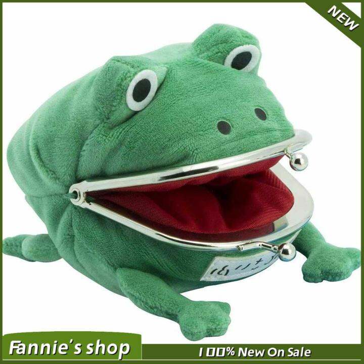 NARUTO SHIPPUDEN GAMA CHAN FROG Print Japanese 3D PLUSH COIN PURSE ...